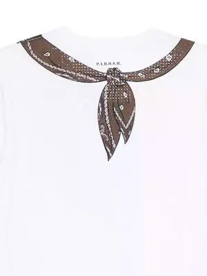 P.a.r.o.s.h Scarf-detail T-shirt