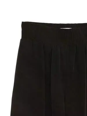 JOSEPH Nour Twill Satin Trousers - Brown