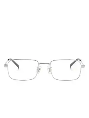 Dunhill Rectangle Frame Eyeglasses - Silver