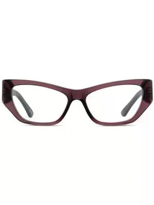 Balenciaga Full Rim Eyeglasses - Purple