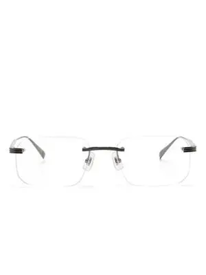 Dunhill Rectangle-frame Eyeglasses - Black