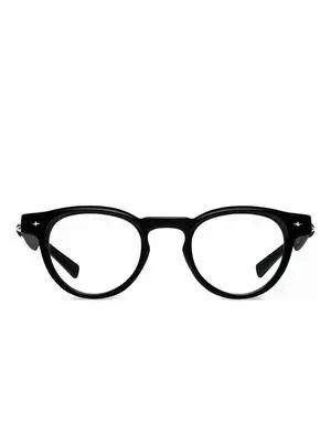 GENTLE MONSTER Acetate Round Frame Glasses - Black