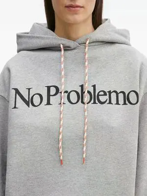 Aries Logo Print Hoodie