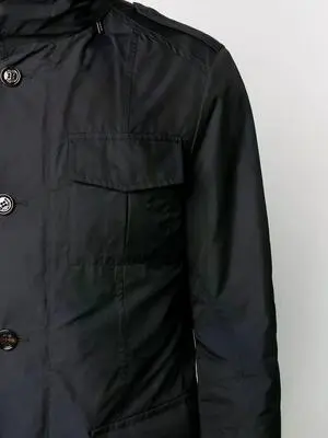 MOORER Shell Windbreaker - Blue