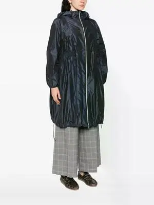 Herno Zip-up Hooded Parka - Blue