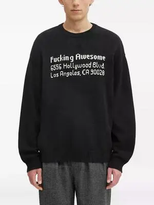 FUCKING AWESOME Crew-neck Graphic Sweater