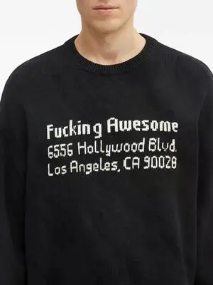 FUCKING AWESOME Crew-neck Graphic Sweater