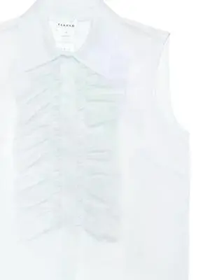 P.a.r.o.s.h Ruffled Sleeveless Blouse