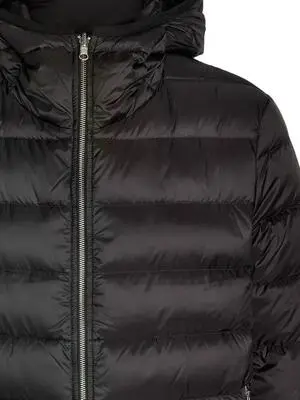 TEN C Hooded Puffer Jacket - Black