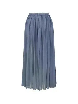 INTO THE EAST Gathered Midi Skirt