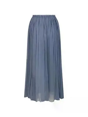 INTO THE EAST Gathered Midi Skirt