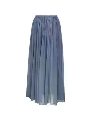 INTO THE EAST Gathered Midi Skirt