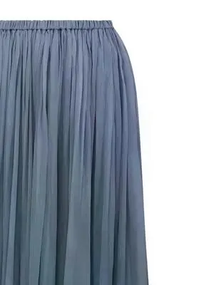 INTO THE EAST Gathered Midi Skirt