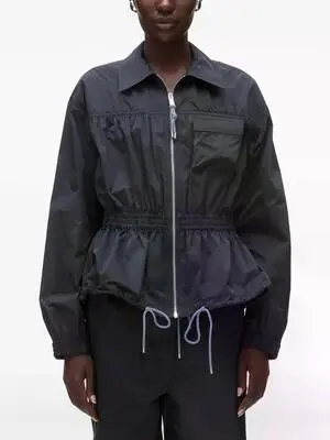 3.1 Phillip Lim Zip-up Drawstring Jacket - Blue