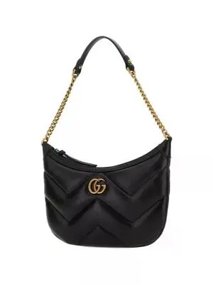 Gucci Logo-plaque Leather Shoulder Bag
