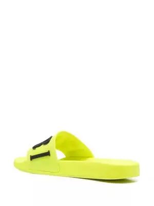 Amiri Logo-embossed Slides