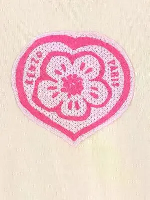 Kenzo Boke Heart Cable-knit Sweater
