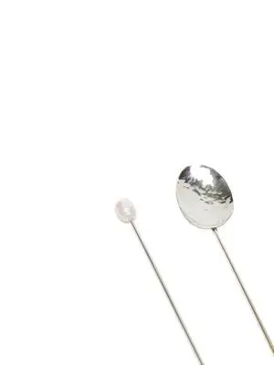 GOHAR WORLD Hammered Effect Sphere Accent Spoon