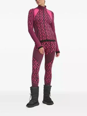 NEWLAND Geometric-pattern Leggings