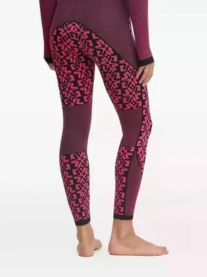 NEWLAND Geometric-pattern Leggings