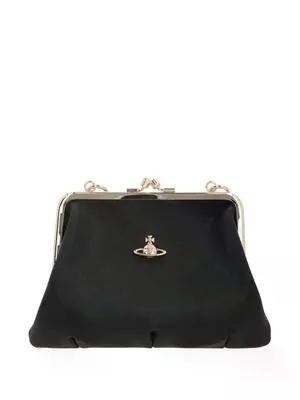 VIVIENNE WESTWOOD Granny Orb-Detail Shoulder Bag Neutrals