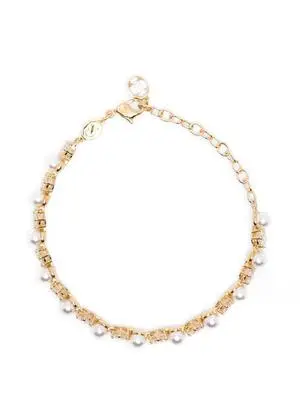 SWAROVSKI Matrix Tennis Bracelet - Gold