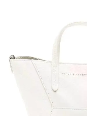 Brunello Cucinelli Logo-print Tote Bag