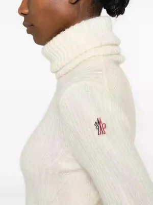 Moncler Roll-neck Ribbed Jumper