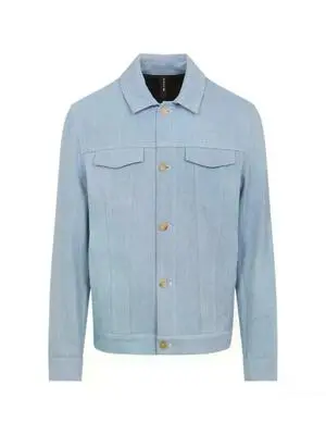 Kiton Cotton Jacket With Chest Pockets