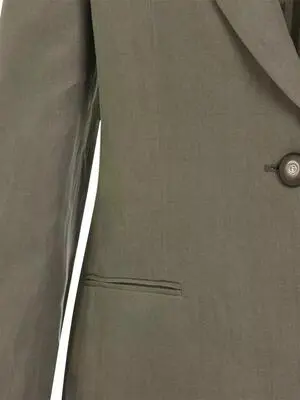 Giorgio Armani Single-button Linen Jacket