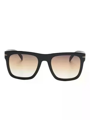 DB EYEWEAR BY DAVID BECKHAM Square-frame Sunglasses - Black