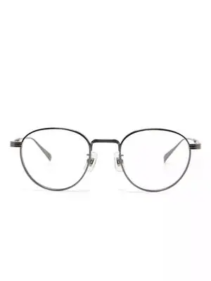 Dunhill Round Frame Glasses - Black