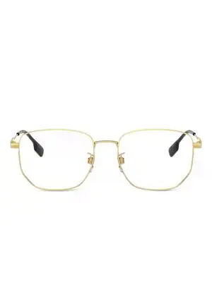 Burberry Square-frame Glasses - Gold