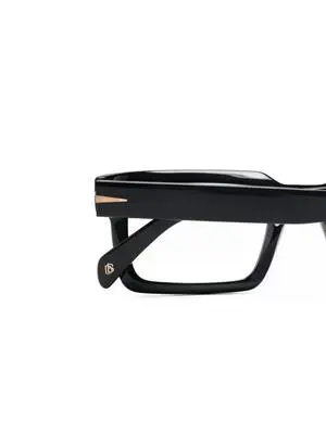 DB EYEWEAR BY DAVID BECKHAM Rectangle Full Rim Eyeglasses