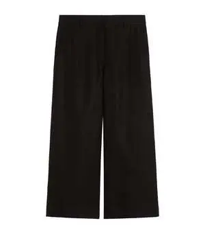 Max Mara Linen-blend Abissi Culottes