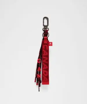 Lululemon Team Canada Paracord Keychain Cardinal