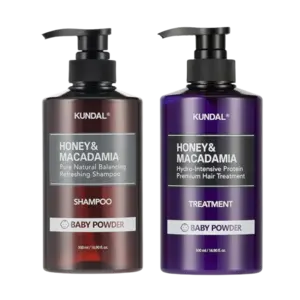 KUNDAL Honey & Macadamia Shampoo & Conditioner Set - One-color