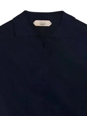 AURELIEN Fine-knit Polo Shirt