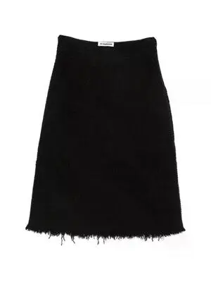 Jil Sander Frayed Skirts