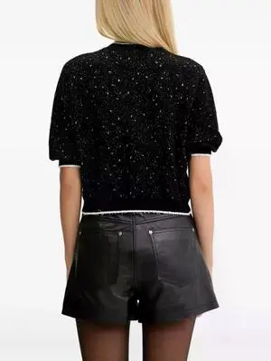 GESTUZ Stud-embellished Cardigan