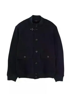 FAY Patch Pocket Wool Jacket