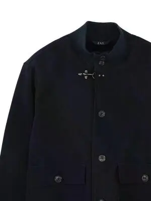 FAY Patch Pocket Wool Jacket