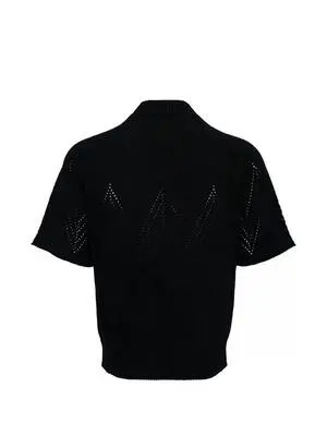 JIL SANDER Perforated Cotton T-shirt