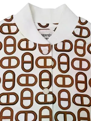 Hermès Printed Bomber Jacket