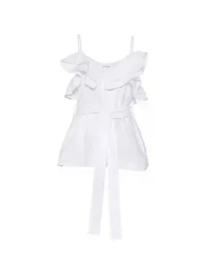 P.a.r.o.s.h Ruffled Self-tie Top