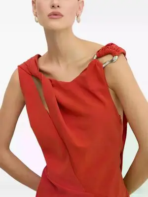 Stine Goya Maxi Dress With Ring Detail