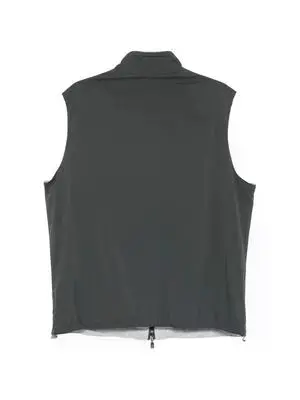 Corneliani Zip-up Sleeveless Gilet - Grey