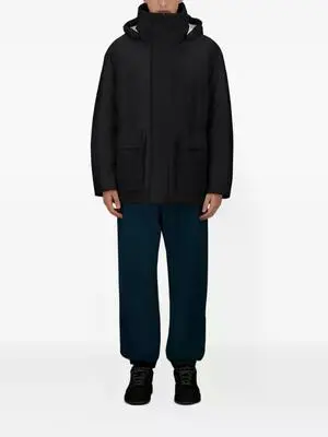 Herno Hooded Jacket With Flap-pockets - Black