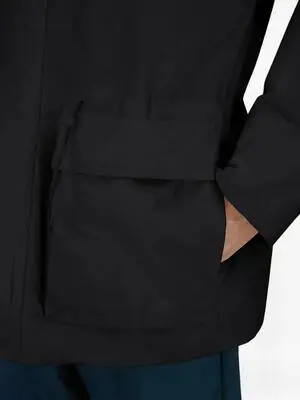 Herno Hooded Jacket With Flap-pockets - Black