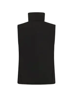 MOORER Zip-up Sleeveless Gilet